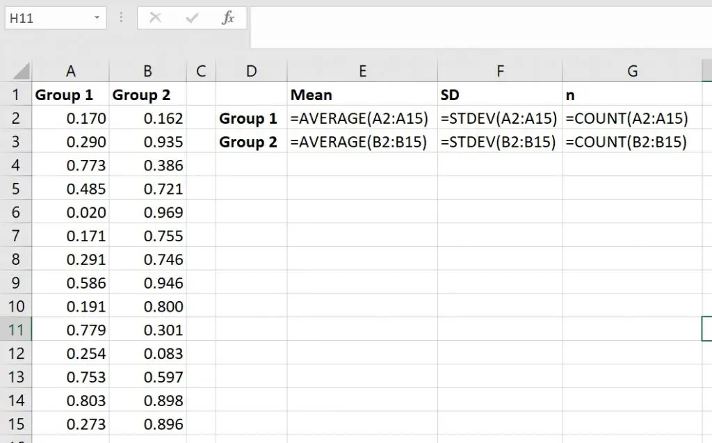 How To Calculate Standard Deviation Between Two Data Sets In Excel Haiper