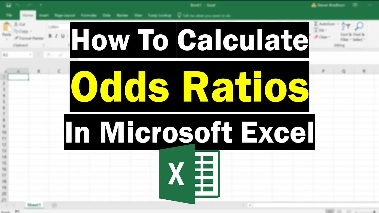 How To Calculate Odds Ratio In Microsoft Excel